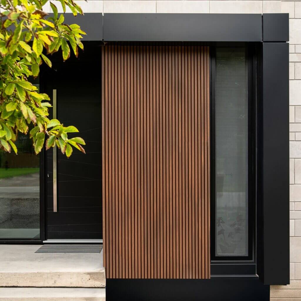 External Fluted Wall Panel - Woodcube Design