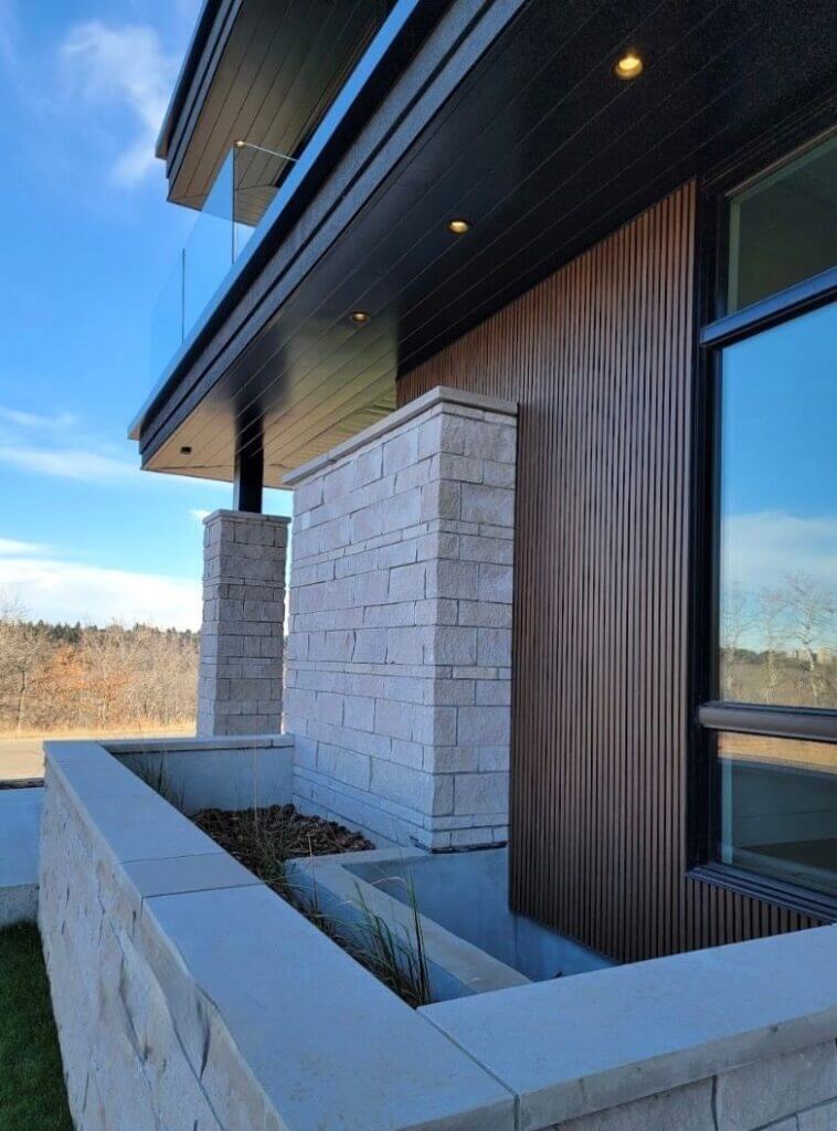 External Fluted Wall Panel - Woodcube Design