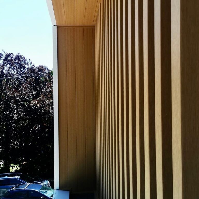 External Fluted Wall Panel - Woodcube Design